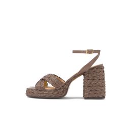 Castaner Casta&ntilde;er Hochhackige Sandalen ' VALERIETTE ' Damen Gr&ouml;&szlig;e 41 taupe