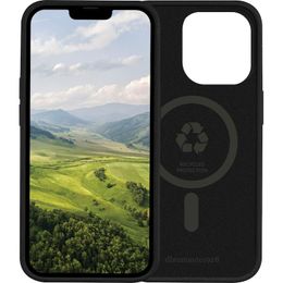 DBRAMANTE1928 Handyh&uuml;lle &raquo;Monaco iPhone 14 Pro&laquo; Smartphones 15,4 cm (6,1 Zoll) schwarz Kunststoff, Silikon Hergestellt ohne Kompromisse bei Qualit&auml;t, 