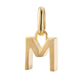 Firetti Damen Kettenanh&auml;nger &raquo;Schmuck Geschenk Gold 333 Halsschmuck Anh&auml;nger Buchstabe Alphabet&laquo; gold M, Gelbgold 333, 0,83 g