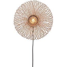 GOOD&MOJO Wandleuchte &raquo;CANGO&laquo; E27 1 Stk. beige 1, &Oslash; 40cm, 1 Stk.