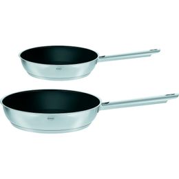 R&ouml;sle R&Ouml;SLE Pfannen-Set &raquo;ELEGANCE Keramik ProCera&laquo; Edelstahl 18/10 Set, Pfanne &Oslash; 20 cm, Pfanne &Oslash; 28 cm, 2 Stk. tlg. &Oslash; 20/28 cm, sp&uuml;lmaschinengeeignet, 