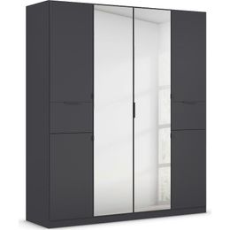 Rauch Dreht&uuml;renschrank &raquo;Kleiderschrank Schrank Garderobe W&auml;scheschrank TICAO&laquo; Schubladen in der H&ouml;he variabel positionierbar, mit 2 ger&auml;umigen 