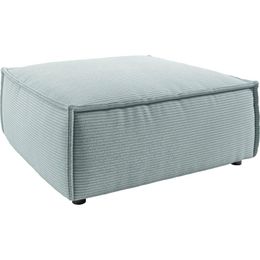 3C Candy Polsterhocker &raquo;Matteo&laquo; passend zu "Matteo", in Cord- und Feincordbezug blau 88% Polyester, 12% Polyacryl B/H/T: 95cm x 40cm x 95cm, Cord