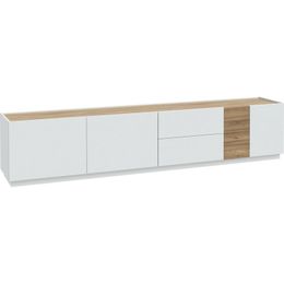 FORTE Lowboard &raquo;LewisvilleTV-Board, TV-Schrank&laquo; grau Holzwerkstoff B/H/T: 239,4cm x 50,4cm x 41cm, 2 Stk., 3 Stk.