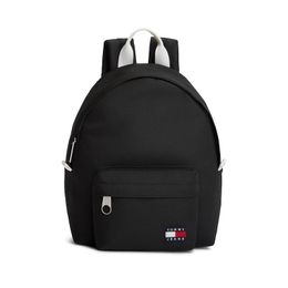Tommy Jeans Damen Cityrucksack &raquo;TJW ESS DAILY DOME BACKPACK&laquo; Unisex Reiserucksack, Freizeitrucksack mit kontrastfarbigen Tragegriff schwarz B/H/T: 
