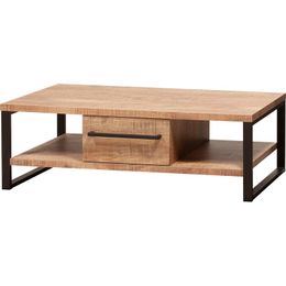 OMG Design Couchtisch &raquo;Carriba&laquo; 1 Stk. tlg. mit Schublade und Staur&auml;umen schwarz B/H/T: 120cm x 40cm x 60cm