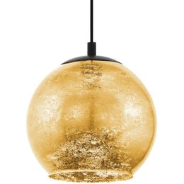 Eglo H&auml;ngeleuchte &raquo;ALBARACCIN Pendellampe, IP20, E27, Stahl, Glas, Esstischlampe, Lampe&laquo; E27 1 Stk. H&auml;ngelampe f&uuml;r Esszimmer, K&uuml;che oder Wohnzimmer 