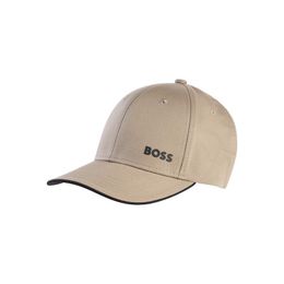 Hugo Herren Hugo Baseball Cap &raquo;Kody-PL&laquo; im Tucker Style, mit Hugo Patch, unisex beige Einheitsgr&ouml;&szlig;e