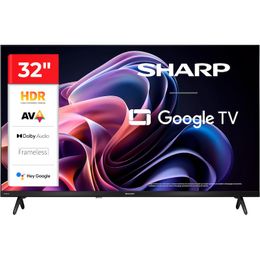 Sharp LED-Fernseher &raquo;1T-C32HFx&laquo; 80 cm/32 HD ready Smart-TV schwarz Bluetooth