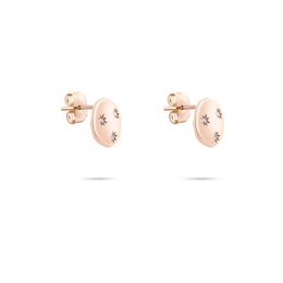 Tamaris Damen Paar Ohrstecker &raquo;Schmuck Geschenk Ohrstecker mit funkelnden Steinchen Little Twinkle&laquo; mit Zirkonia (synth.) 10,5mm, Edelstahl