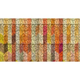 ARCHITECTS PAPER Fototapete &raquo;Atelier 47 Panelling Artwork 1&laquo; Barock glatt Vlies, Wand, Schr&auml;ge, Decke bunt Vlies B/L: 5m x 2,7m