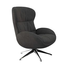 FLEXLUX Relaxsessel &raquo;Haze, hervorragender Komfort, Alu Fu&szlig;, organisches Design, ergonomisch&laquo; Fernsehsessel, R&uuml;ckenteilverstellung, drehbar, Fu&szlig; Alu 