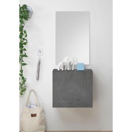 Home Affaire Garderobenschrank &raquo;Infinity&laquo; grau B/H/T: 55cm x 50cm x 30cm