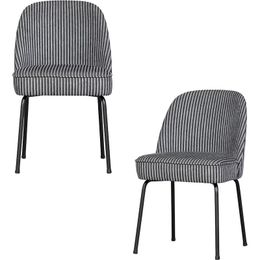 Woood Esszimmerstuhl &raquo;Vogue mit bezug und 3D-Muster, B 50 x T 57 x H 83 cm (2er-Set)&laquo; (Set) 2 Stk.Der Woood Vogue Stuhl vereint Komfort, Stoff mit 3D-