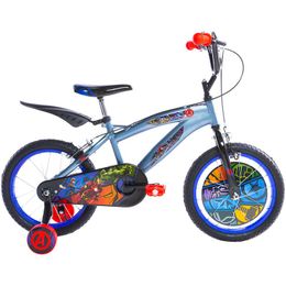 Huffy Kinderfahrrad grau 27cm, 16 Zoll (40,64cm) hinten: 16 Zoll (40,64cm) Kinderfahrrad