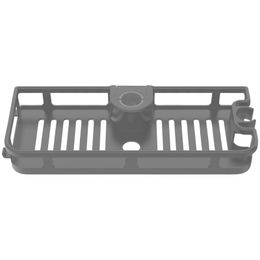 Wenko Duschablage &raquo;Libert&agrave; Schwarz matt&laquo; Anbringung ohne Bohren und Schrauben schwarz ABS-Kunststoff B/H/T: 28,5cm x 4cm x 11,5cm