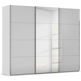 Rauch Schwebet&uuml;renschrank &raquo;Kleiderschrank Schrank Garderobe Schlafzimmerschrank SCALE-FYRA&laquo; edle viergeteilte T&uuml;ren Spiegel/Glas-Mix viele Farben MADE