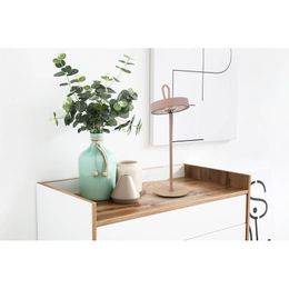 OTTO home LED Tischleuchte &raquo;Ellvra mit Holzfu&szlig;, abnehmbares Kopfteil als H&auml;ngeleuchte verwendbar&laquo; LED-Modul 1 Stk. Warmwei&szlig; aufladbar, inkl Akku + USB