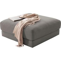 3C Candy Polsterhocker &raquo;Enisa II&laquo; passend zur Serie "Enisa II", wahlweise mit Flecken-Schutz-Bezug grau 100% Polyester B/H/T: 100cm x 49cm x 100cm, 