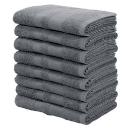 OTTO home Handt&uuml;cher &raquo;Vanessa, 8 Handt&uuml;cher, 50x100cm, in Standard- und Premium-Qualit&auml;t&laquo; Handt&uuml;cher mit Bord&uuml;re, 100% Baumwolle, einfarbig, weich 