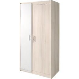 Parisot Kleiderschrank &raquo;Charly&laquo; wei&szlig; B/H/T: 85cm x 179cm x 52cm, Schubladen: 1 Stk. T&uuml;ren: 3 Stk.