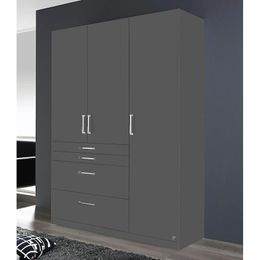Rauch Kleiderschrank &raquo;Harburg Dreht&uuml;renschrank Schlafzimmerschrank mit viel Stauraum&laquo; oberste Schublade mit praktischer Facheinteilung MADE IN GERMANY