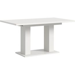 Home Affaire Esstisch &raquo;Motus, ausziehbar 150 -190 cm, inklusive 40 cm Einlegeplatte&laquo; Set, 1 Stk. tlg. Doppels&auml;ulengestell mit Bodenplatte, Tisch, 