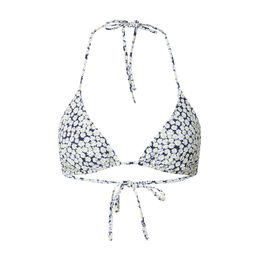 & other stories & Other Stories Bikinitop Damen Gr&ouml;&szlig;e 85 marine / gelb / wei&szlig;