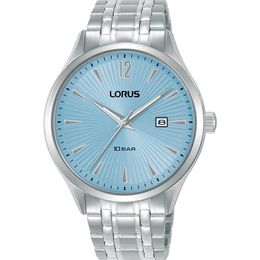 Lorus Herren Lorus Quarzuhr Armbanduhr, Herrenuhr, Edelstahlarmband, analog, Tag silber Einheitsgr&ouml;&szlig;e