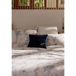 Lacoste Wendebettw&auml;sche &raquo;LSKETCH&laquo; 2 tlg. ab Gr&ouml;&szlig;e 135x200 cm, PREMIUM, 100% Baumwolle, Blumen, Wende: Streifen Satin, Obermaterial: 100% Baumwolle B/L: 140cm 