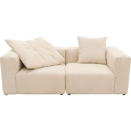 Home Affaire 2-Sitzer &raquo;Gerrid&laquo; im Cordbezug, bestehend aus zwei Eckelementen beige 100% Polyester B/H/T: 216cm x 69cm x 108cm, Cord