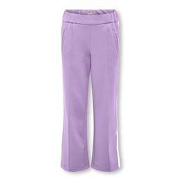 Only Girls Hose 'KOGWarm' M&auml;dchen Gr&ouml;&szlig;e 158 helllila / schwarz / wei&szlig;