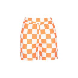 MIMO Shorts Damen Gr&ouml;&szlig;e 38 orange / wei&szlig;
