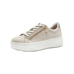 Tamaris Sneaker Damen Gr&ouml;&szlig;e 40 beige / kitt Sommerschuhe
