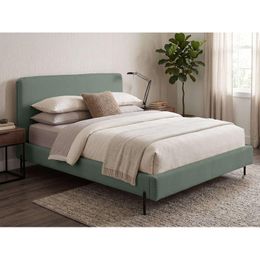 Home Affaire Polsterbett &raquo;LAVOISIER Bettgestell mit Lattenrost, Breite 140/160/180/200 cm, Cord&laquo; Rahmenbett mit Kopfteil, ohne Matratze und Topper 