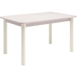 Tom Tailor HOME Esstisch &raquo;COLOR TABLE&laquo; 1 Stk. tlg. Esstisch, 4-Fu&szlig;, 3 Gr&ouml;&szlig;en, 3 Dekorfarben, 4 Fu&szlig;farben, ABS-Kante wei&szlig; B/H/T: 140cm x 76cm x 90cm