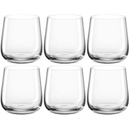 Leonardo Gl&auml;ser-Set &raquo;BRUNELLI&laquo; 400 ml, 6-teilig transparent Kristallglas &Oslash; 8,6cm x 9cm, 400ml, 6 Stk.
