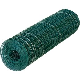 Windhager Voliere &raquo;f&uuml;r Tiere und Garten, Drahgitter f&uuml;r den Au&szlig;enbereich&laquo; Stahlgitter erh&auml;ltlich in unterschiedlichen Gr&ouml;&szlig;en, gr&uuml;n gr&uuml;n Stahl B/H/L: 500cm x 
