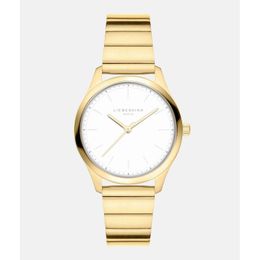 Liebeskind Berlin Damen Quarzuhr &raquo;Basic Staples&laquo; Armbanduhr, Damenuhr, Edelstahlarmband, analog Einheitsgr&ouml;&szlig;e