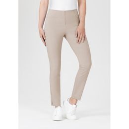 Stehmann Damen Stoffhose &raquo;Loli&laquo; Sommerhose mit Schlitz am Beinabschluss wei&szlig; 40, N-Gr