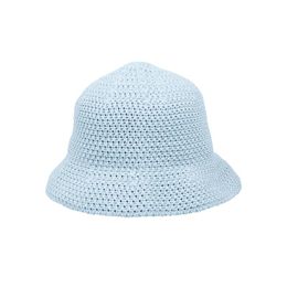 Capelli New York Damen Strohhut blau Einheitsgr&ouml;&szlig;e