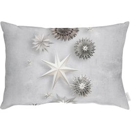 Apelt Dekokissen &raquo;5844&laquo; grau Baumwolle, Polyester B/L: 35cm x 50cm, 1 Stk.