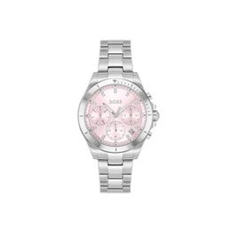BOSS Damen BOSS Multifunktionsuhr &raquo;ALLEY&laquo; Quarzuhr, Armbanduhr, Damenuhr, Edelstahlarmband, analog, Tag Einheitsgr&ouml;&szlig;e