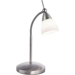 Paul Neuhaus LED Tischleuchte &raquo;Pino&laquo; G9 1 Stk. Warmwei&szlig; 3-Stufen Touchdimmer; flexibel verstellbar grau 1, H: 45cm, 1 Stk.
