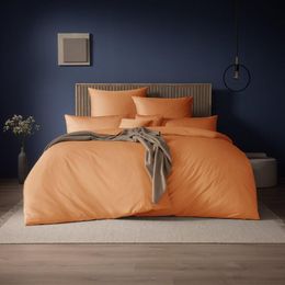 Estella Bettw&auml;sche &raquo;Valetta&laquo; 2 tlg. Mako-Satin, 100% Baumwolle, mercerisiert Mako-Satin, Obermaterial: 100% Baumwolle B/L: 135cm x 200cm, 1 Stk., 1 Stk., Mako