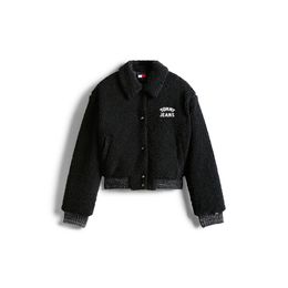 Tommy Jeans Between-Season Jacket female size L Black / White