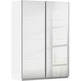 Rauch Schwebet&uuml;renschrank &raquo;Kleiderschrank Schrank KinderzimmerSUBITO&laquo; Garderobe Vollspiegel Breiten 136 & 181 H&ouml;he 197 cm - MADE IN GERMANY wei&szlig; 