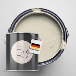 A.S. Cr&eacute;ation Wandfarbe &raquo;Premium Innenwandfarbe PURO Tuchmatt calm taupe&laquo; ideal f&uuml;r Wohnzimmer, Schlafzimmer, Flur und K&uuml;che, Farbwelt Taupe beige 2,5 l 2,5ml