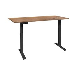 M&auml;usbacher Schreibtisch &raquo;Big System Office, Arbeitstisch, B&uuml;rotisch&laquo; Breite 120 cm, elektrisch h&ouml;henverstellbar, stilring oak schwarz B/H/T: 120cm