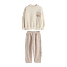 next Set M&auml;dchen Gr&ouml;&szlig;e 98 beige / hellbeige / opal / dunkelbraun